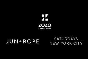 「JUN&ROPÉ」および「SATURDAYS NYC」が「ZOZO CHAMPIONSHIP」にブース出展！！ - JUN & ROPE'